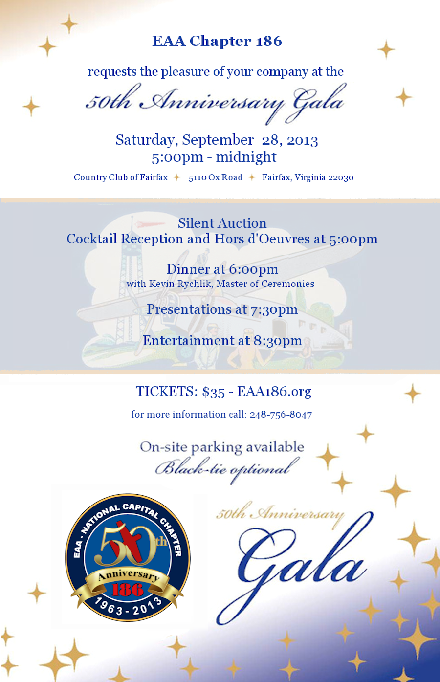 50th Gala Banquet! | EAA Chapter 186